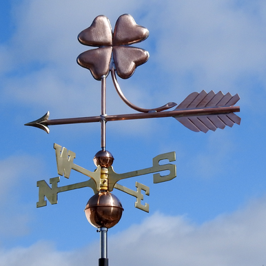 Four Leaf Clover Weathervane - Made in USA
