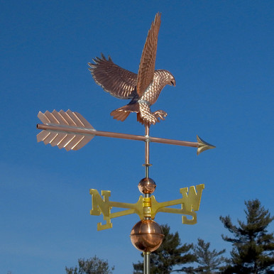 Hawk Weathervane - Made in USA