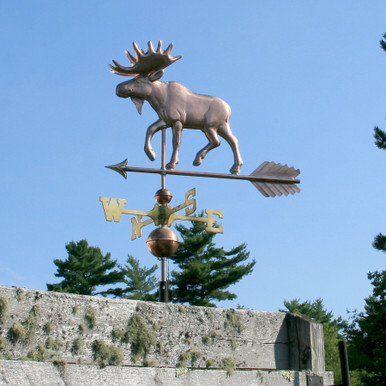 Moose Weathervane - Made in USA