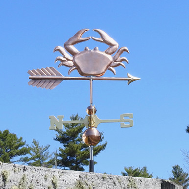 Crab Weathervane - Made in USA