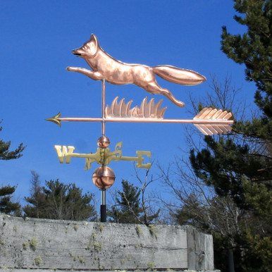 Running Fox Weathervane - Made in USA