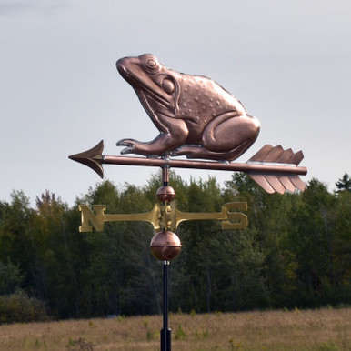 Frog Weathervane - Made in USA