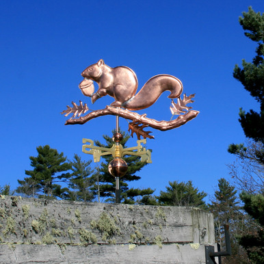 Squirrel Weathervane - Made in USA