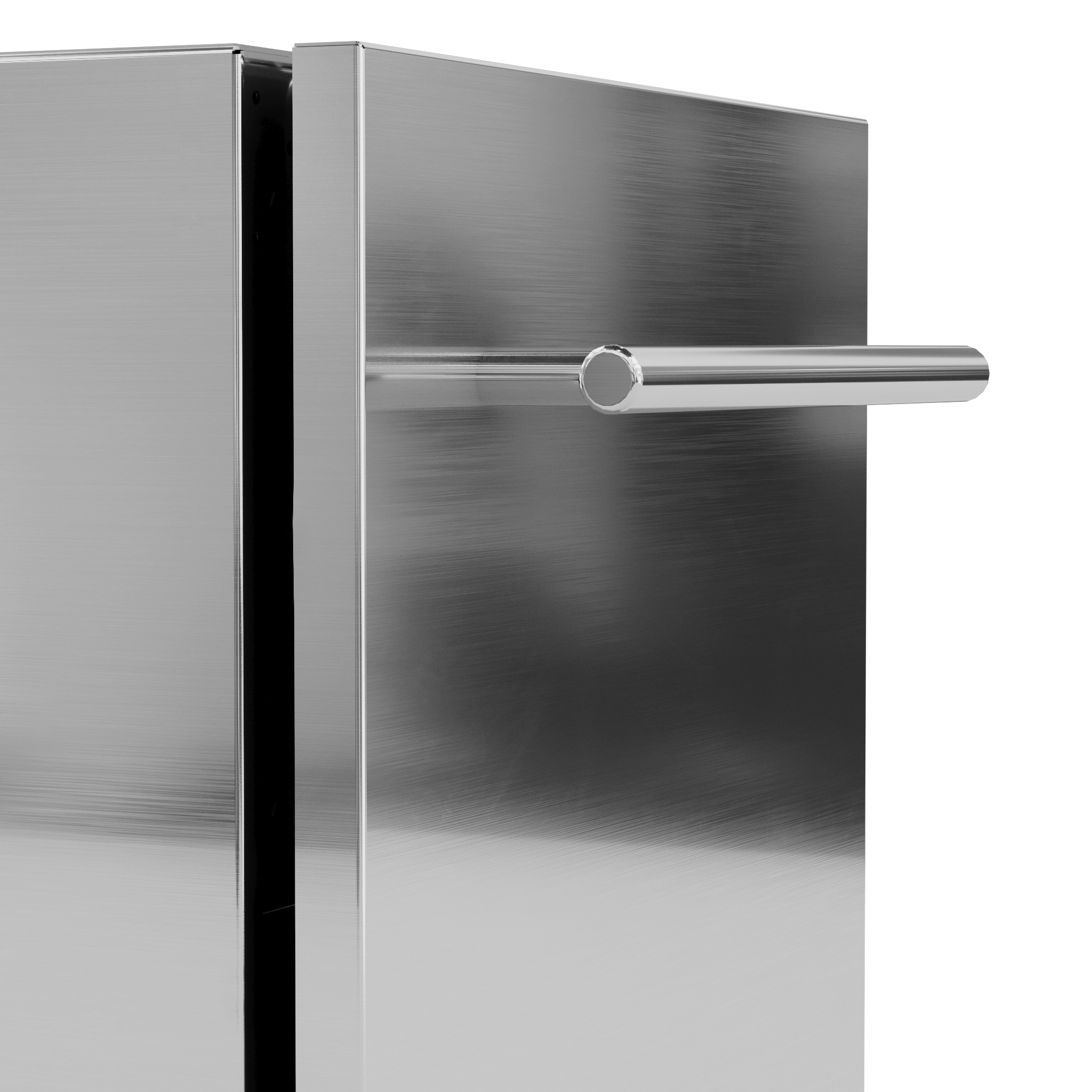 Stainless steel doors for Krushr trash compactors