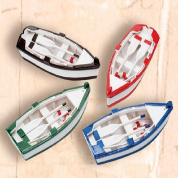 Wooden Rowboat Set - Seaside Treasures - Nautical Decor, Nautical Home ...