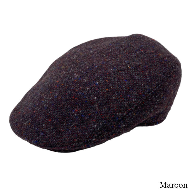 Donegal Tweed Flat Touring Cap | Shamrockgift
