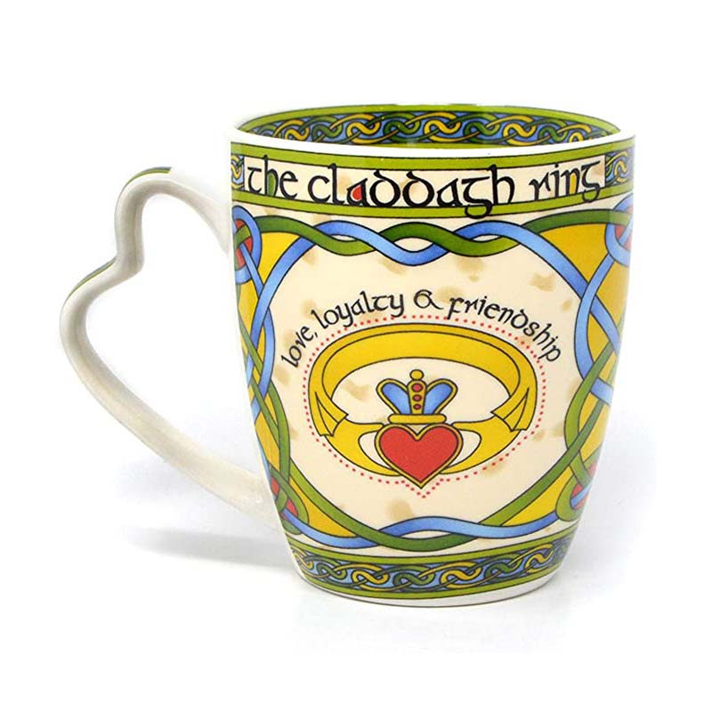 Claddagh Ring Mug and Tea Set | Shamrockgift.com