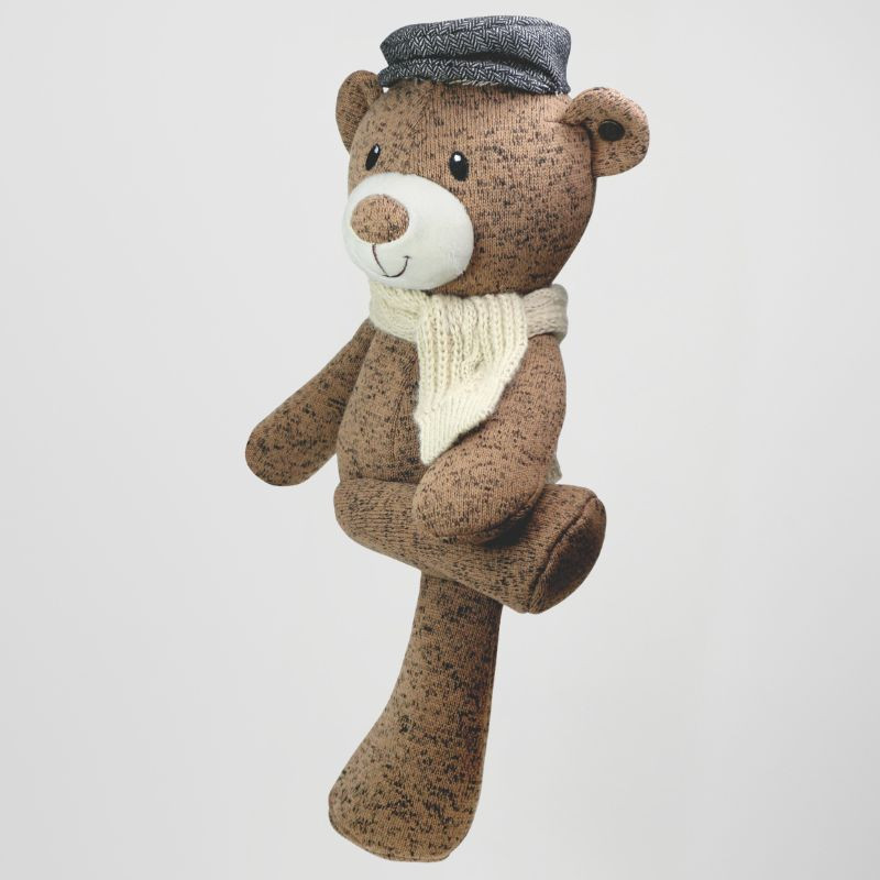 Vintage Irish Teddy Bear with Flat Cap | Fast US Shipping