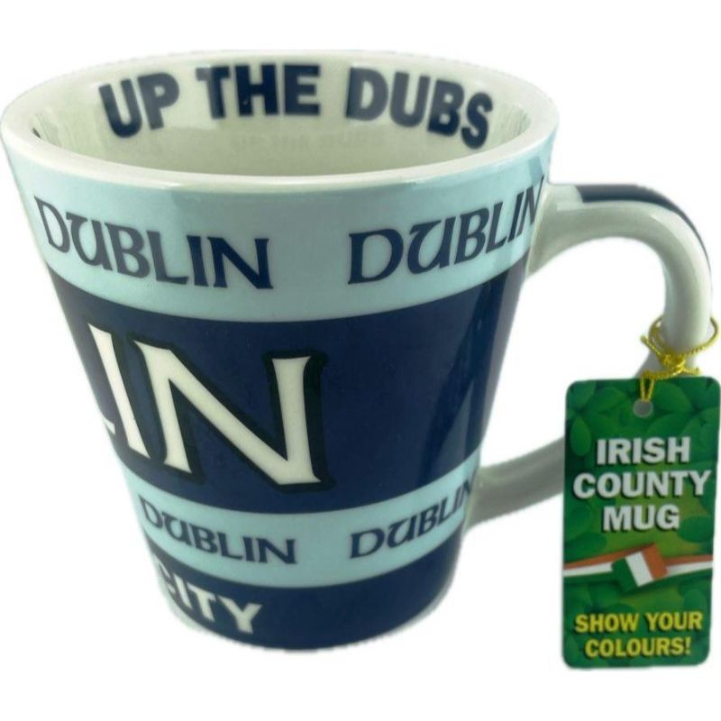 Irish Porcelain Mugs with Ireland Counties Design | ShamrockGift.com