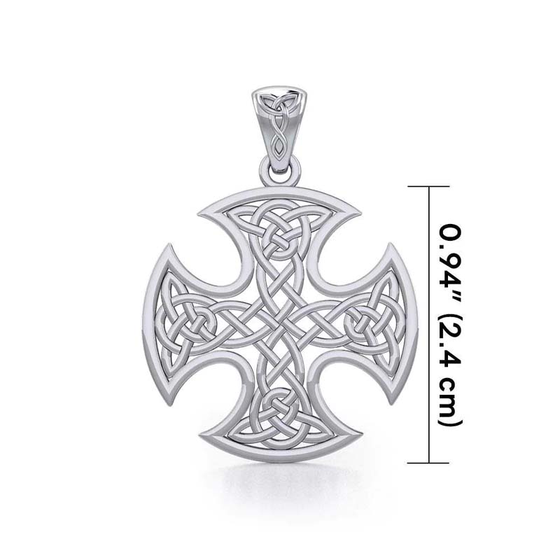 Trinity Knot Celtic Cross Pendant | ShamrockGift.com
