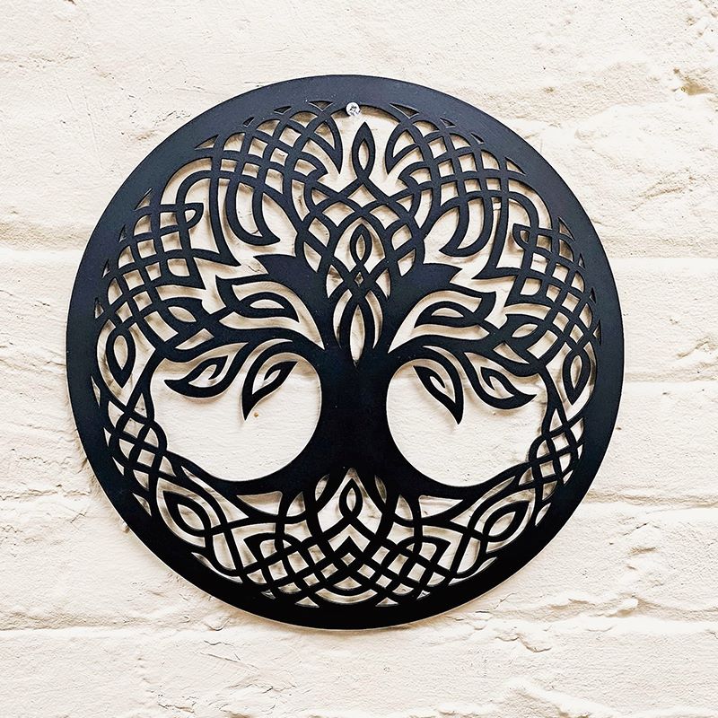 Celtic Tree of Life Round Wall Art | ShamrockGift.com