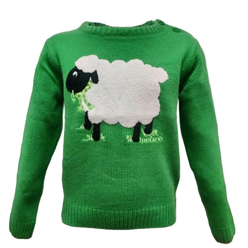 Ireland Kids Sweater wih Sheep | Shamrockgift.com