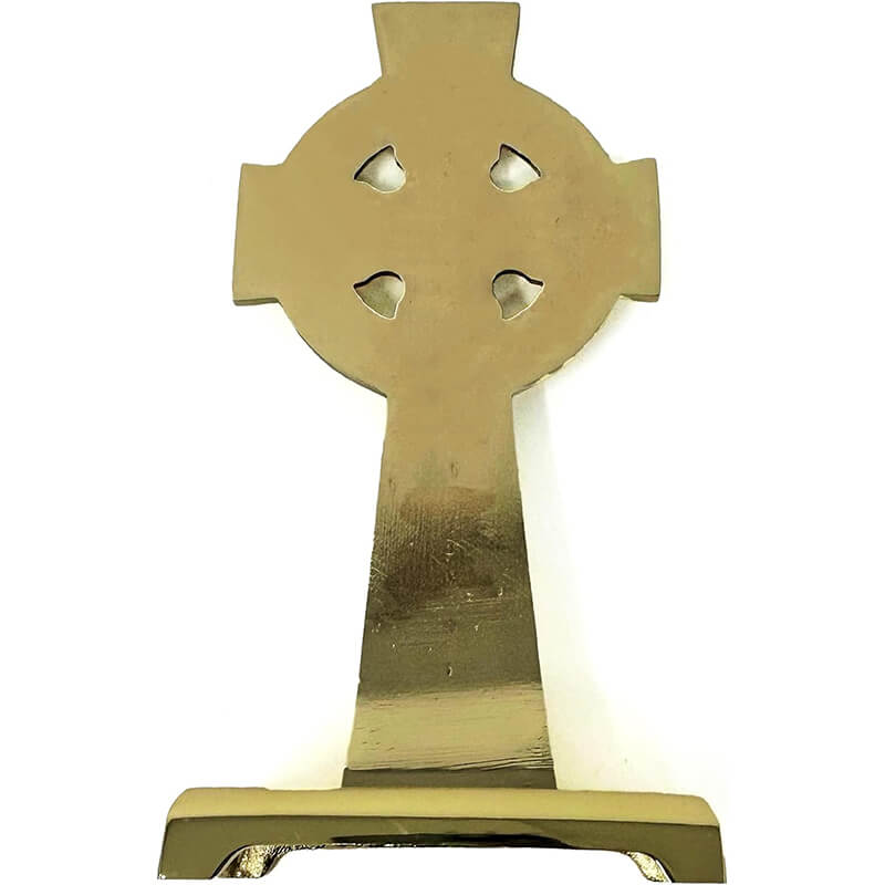 Brass Irish Standing Cross