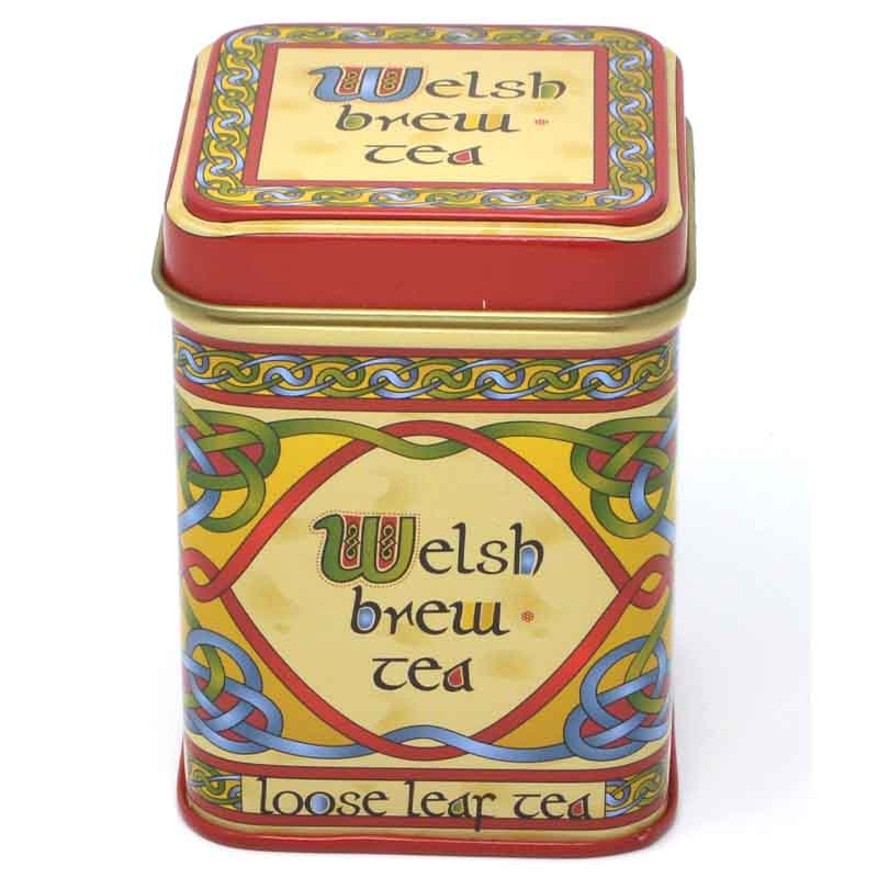 Welsh Brew Tea Loose Leaf in Metal Tin | 100% Black Welsh Tea | Royal ...