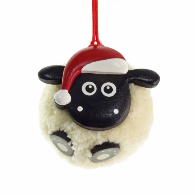 Traditional Irish Sheep Christmas Tree Decoration | ShamrockGift.com