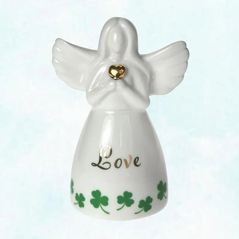 Parian China Irish Guardian Angel Decoration | Fast Shipping from the US