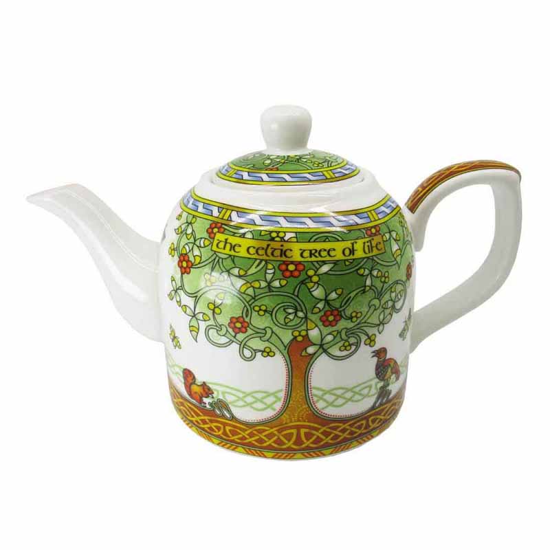 The Celtic Tree of Life Teapot with Tree of Life Design | 0.65l ...