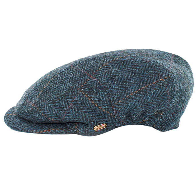 Mucros Weavers Kerry Irish Tweed Flat Cap for Men Made in Ireland ...
