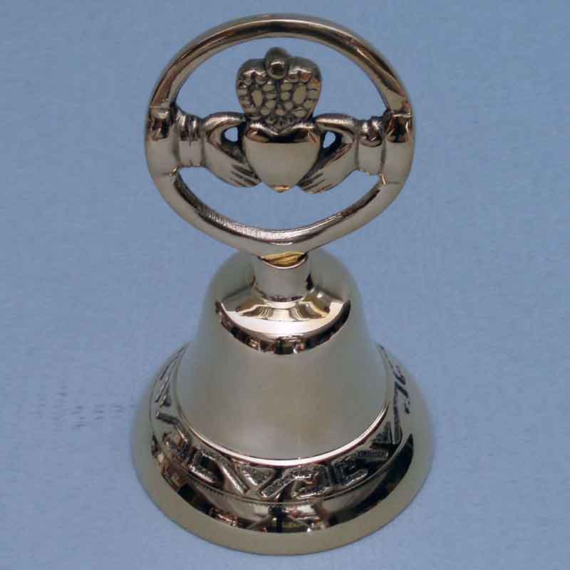 Brass Irish Claddagh Bell | Irish Wedding Bell | Robert Emmet | Free US ...