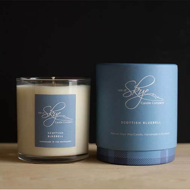 Spring Scottish Bluebell Scented Handmade Candle | ShamrockGift.com