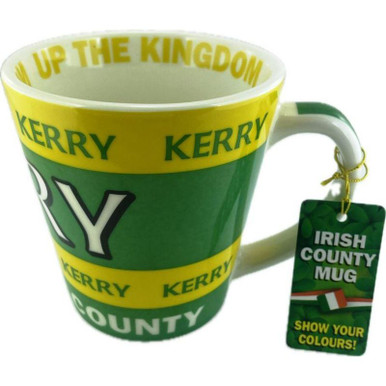 Irish Porcelain Mugs with Ireland Counties Design | ShamrockGift.com