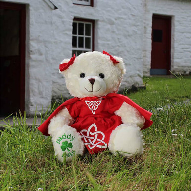 The Irish Dancer Bear Soft Toy | ShamrockGift.com