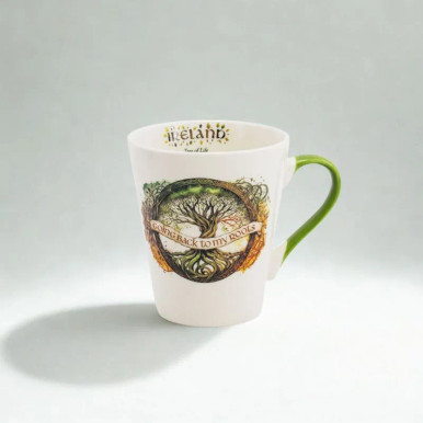 Traditional Celtic Tree Of Life China Mug | Fast US Shipping