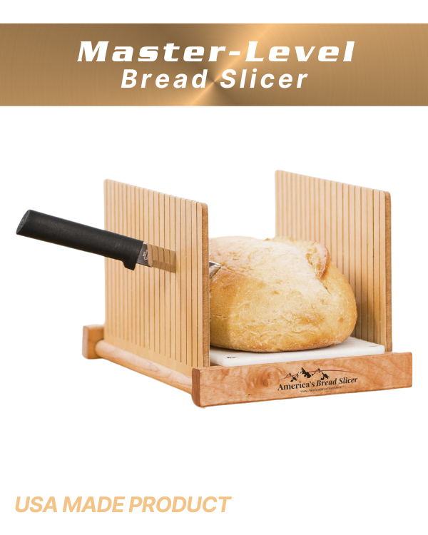 USA Made Homemade Bread Slicer - Slicing Bread At Home