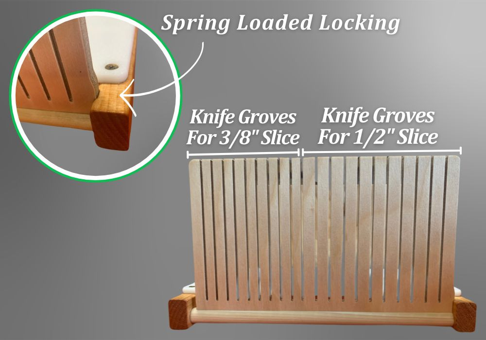 USA Made Homemade Bread Slicer - Slicing Bread At Home