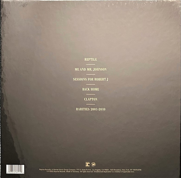 The Complete Reprise Studio Albums VOL. 2 - CLAPTON, ERIC ...