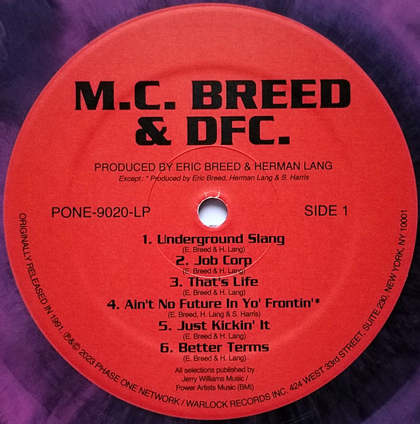 M.C. Breed & Dfc - M.C. Breed & Dfc (#706091204050) - Omega Music