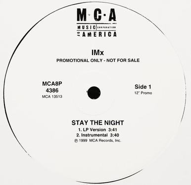 *USED* Stay The Night - IMX (#442054029604) - Omega Music