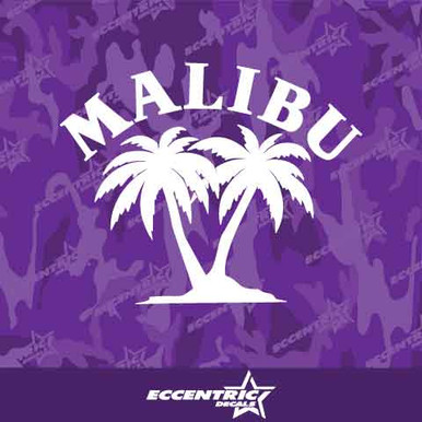 Malibu Vinyl Decal Sticker - Eccentric Decals