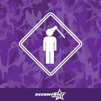 Murder Zone Vinyl Decal Sticker - Eccentric Decals