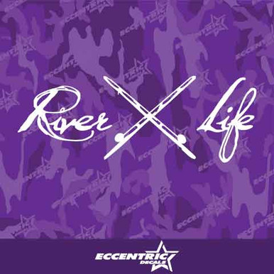 River Life Vinyl Decal Sticker - Eccentric Decals