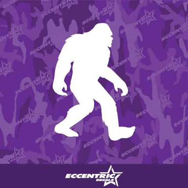 Sasquatch Vinyl Decal Sticker - Eccentric Decals