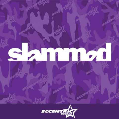 Slammed Vinyl Decal Sticker - Eccentric Decals