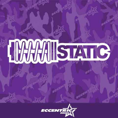 Static V2 Vinyl Decal Sticker - Eccentric Decals