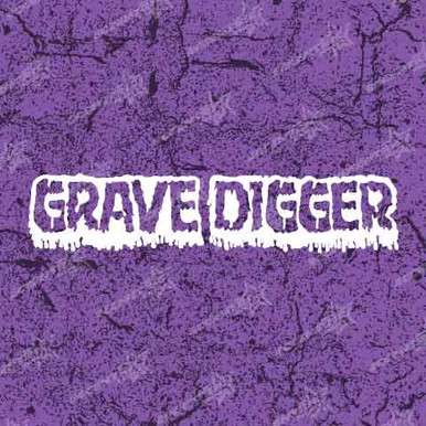 Grave Digger Monstertruck Vinyl Decal Sticker - Eccentric Decals