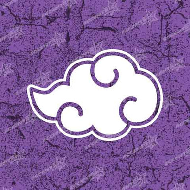Cloud Akatsuki Vinyl Decal Sticker - Eccentric Decals