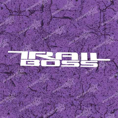 Trail Boss Vinyl Decal Sticker - Eccentric Decals