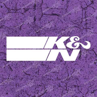 K&N Logo Vinyl Decal Sticker - Eccentric Decals