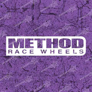 Method Race Wheels Logo Vinyl Decal Sticker - Eccentric Decals