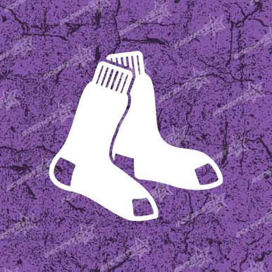 Red Sox Socks Logo Vinyl Decal Sticker - Eccentric Decals