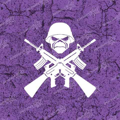 A Matter Of Life And Death Iron Maiden Vinyl Decal Sticker - Eccentric ...