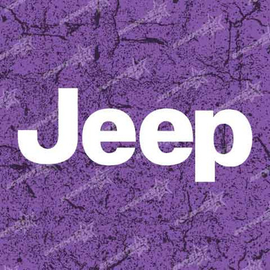 Jeep Text Vinyl Decal Sticker - Eccentric Decals