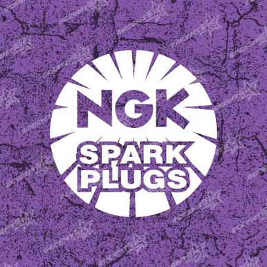 NGK Spark Plugs Logo Vinyl Decal Sticker - Eccentric Decals