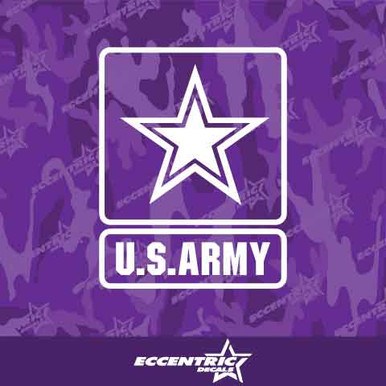 U.S. Army Vinyl Decal Sticker - Eccentric Decals