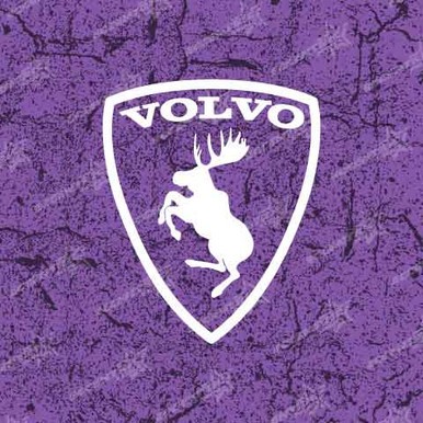 Volvo Prancing Moose Vinyl Decal Sticker - Eccentric Decals