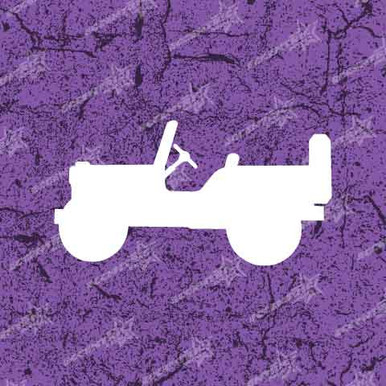 Jeep Silhouette Vinyl Decal Sticker - Eccentric Decals